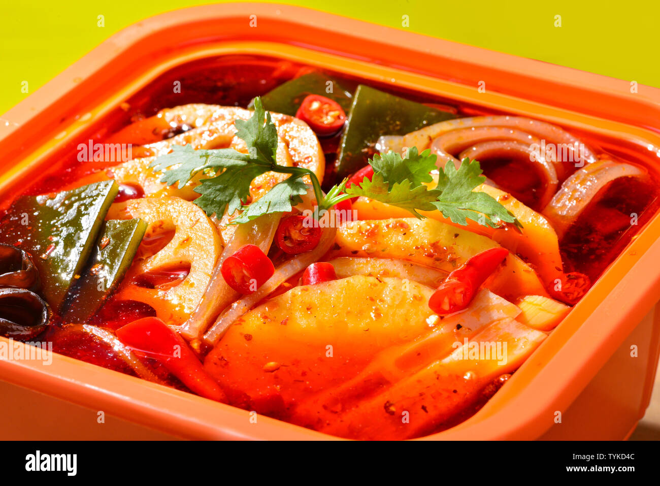 Delicious Hot Pot HD Big Picture Stock Photo - Alamy