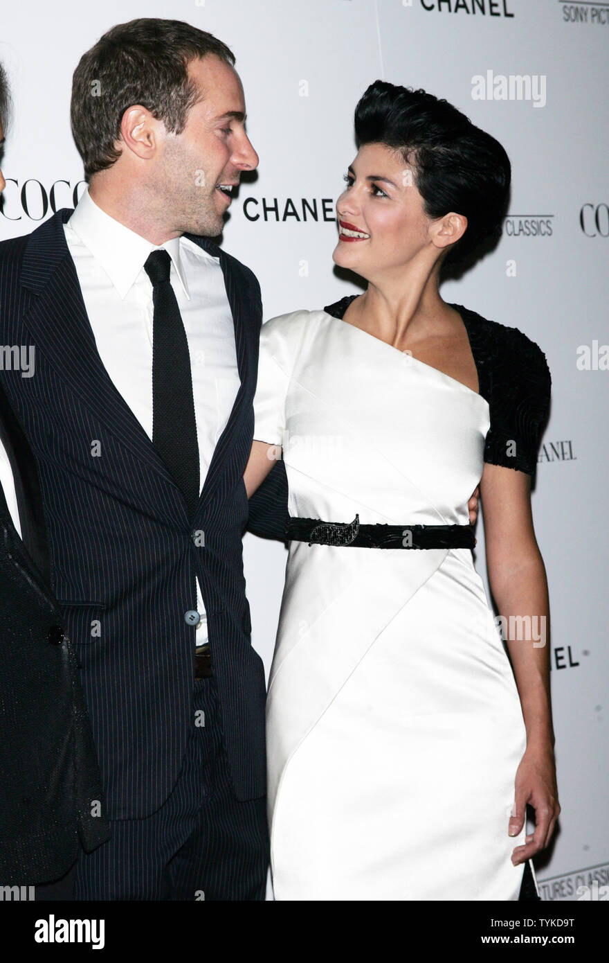Audrey Tautou and Alessandro Nivola arrive for the premiere of "Coco ...