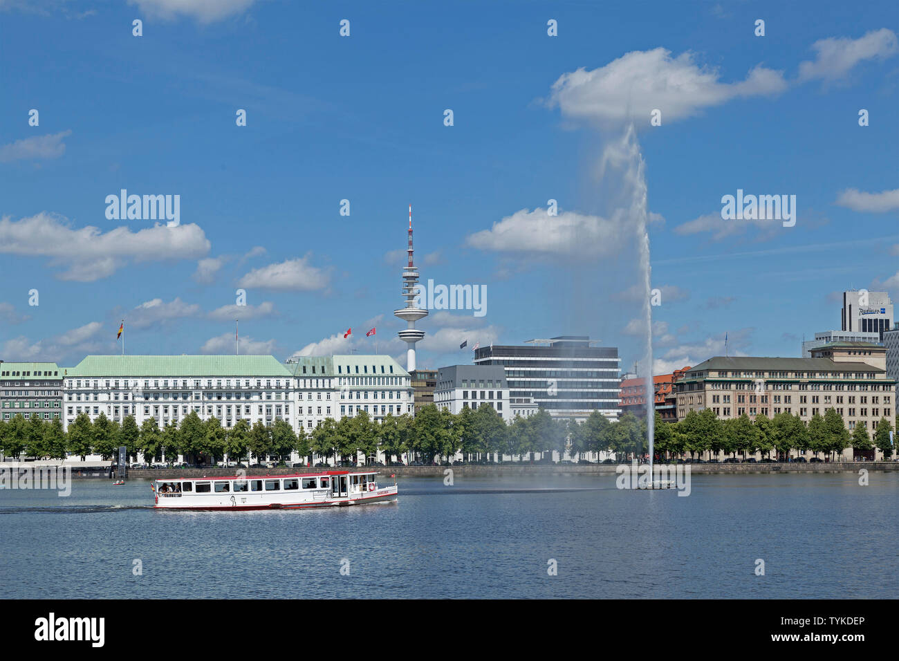 Alster tower hi-res stock photography and images - Alamy