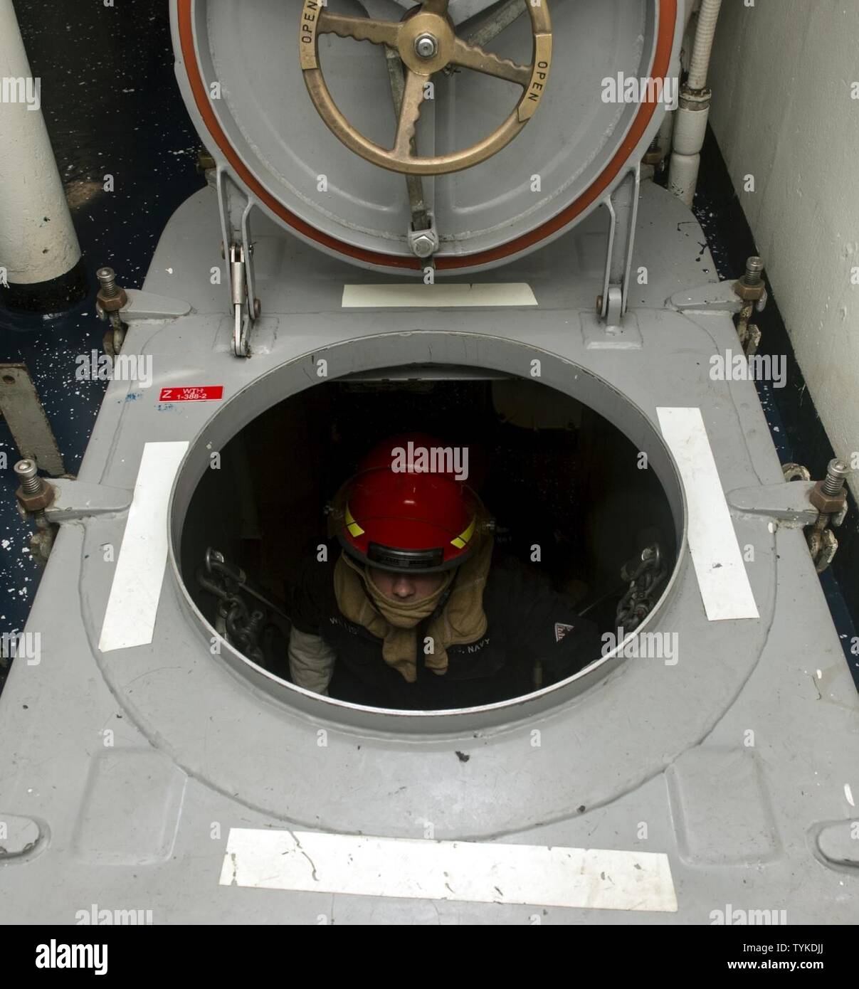 PACIFIC OCEAN (Nov. 14, 2016) Seaman Benjamin Willis climbs up a ladder ...