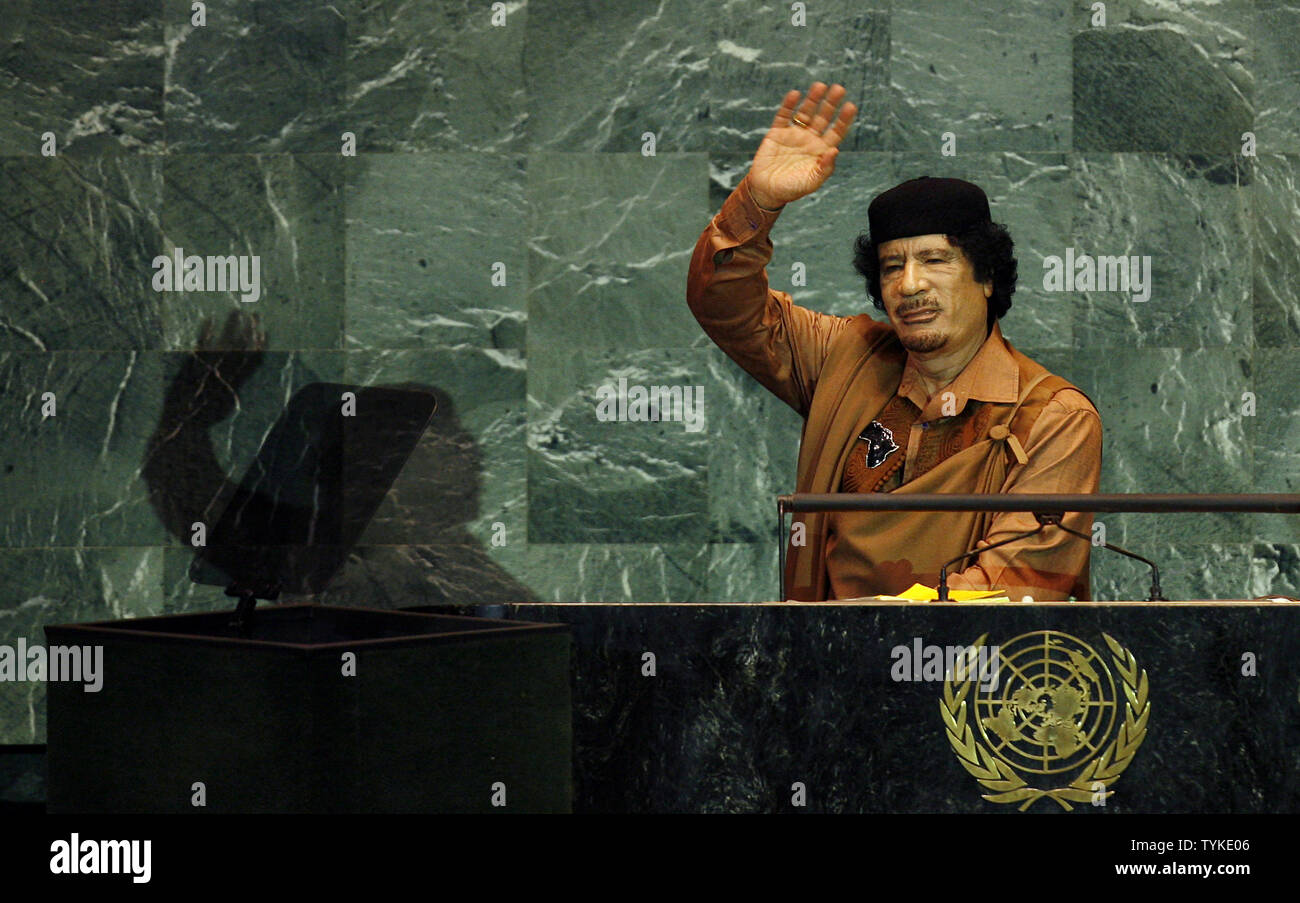 Moamer Kadhafi High Resolution Stock Photography and Images - Alamy