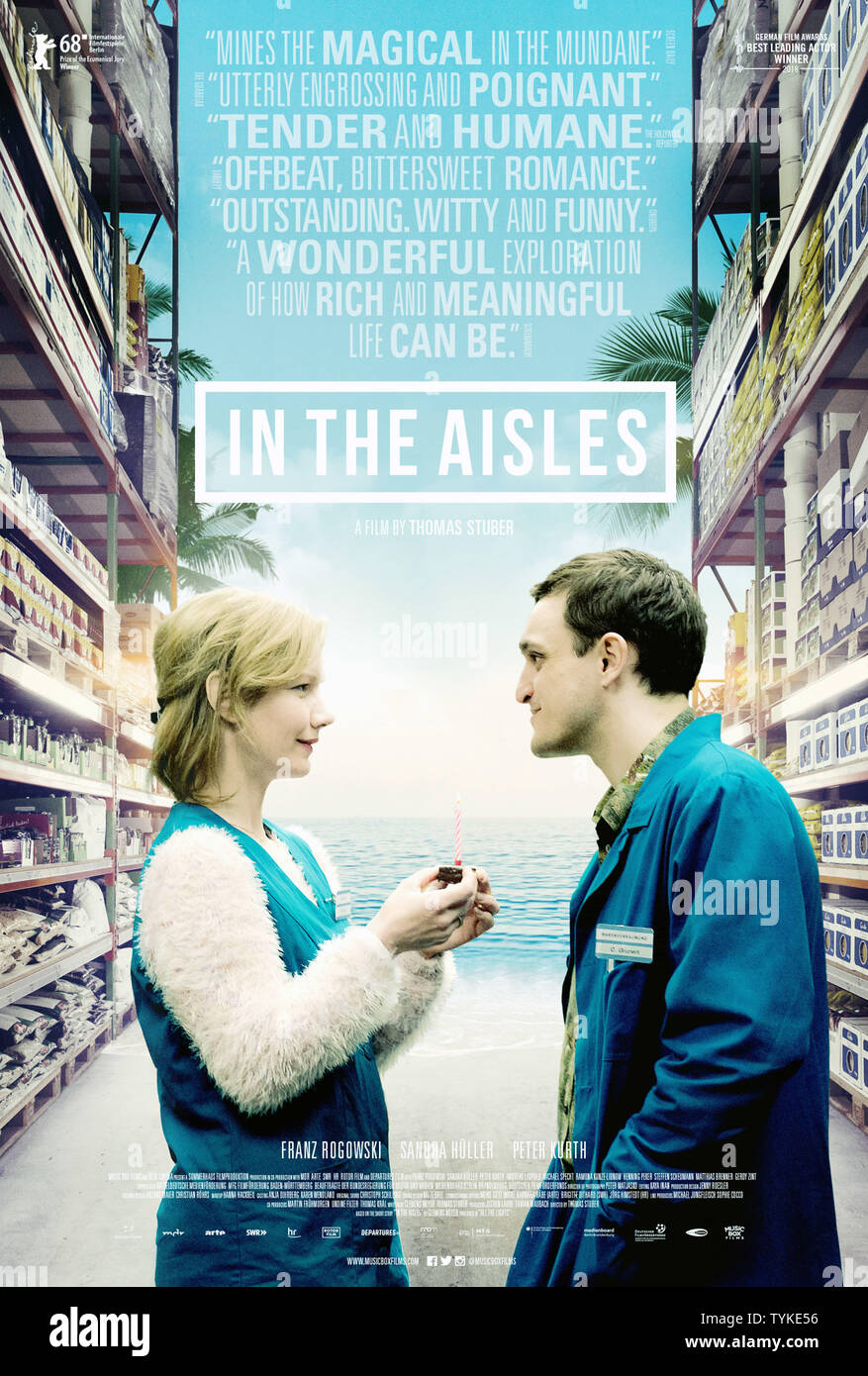 IN THE AISLES, (aka IN DEN GANGEN), US poster, from left: Sandra Huller ...