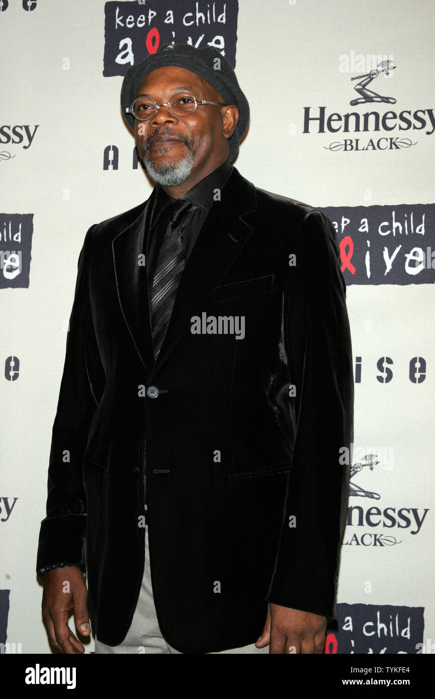 Samuel L. Jackson arrives at the Keep a Child Alive's 6th Annual Black ...
