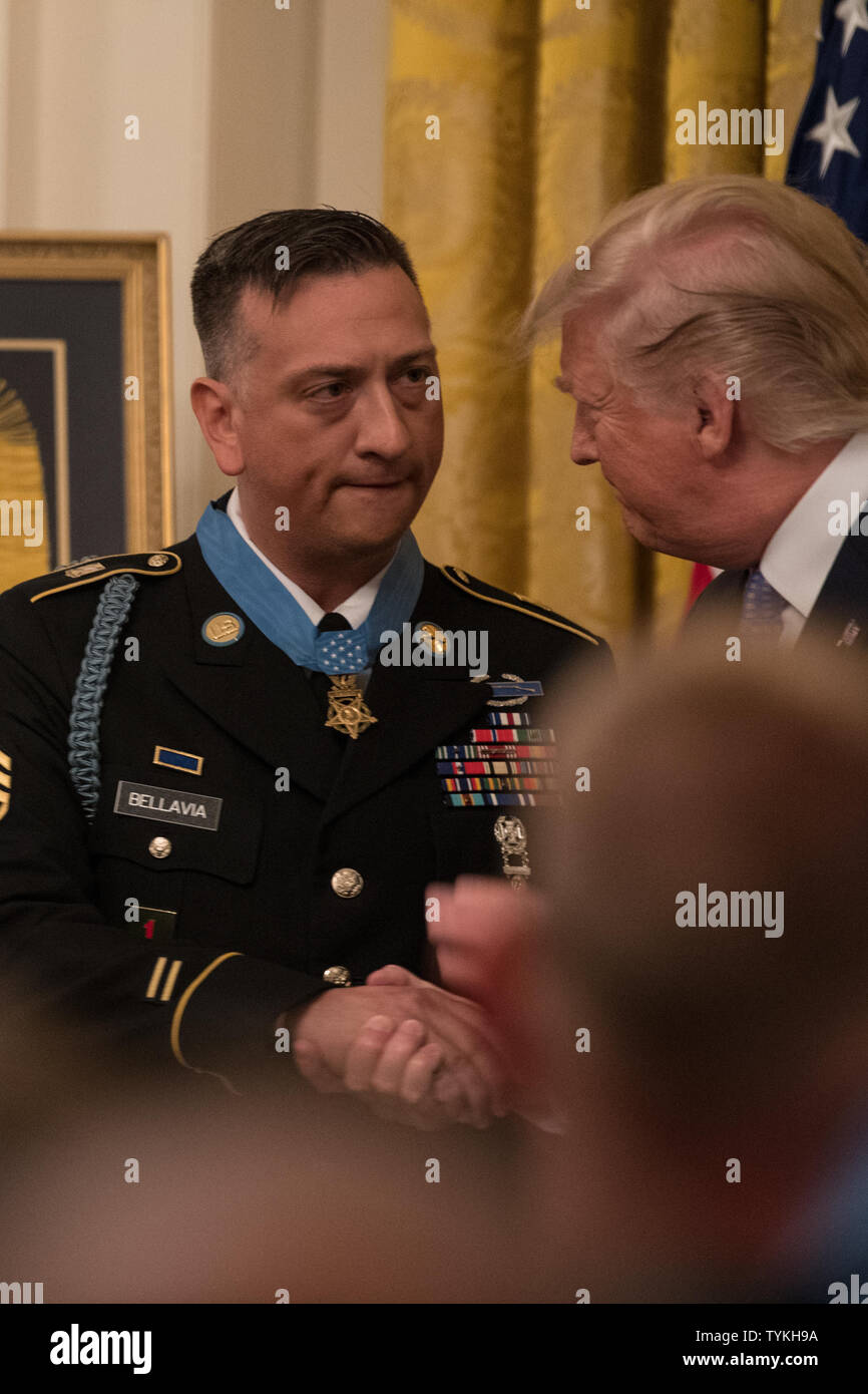 President Donald J. Trump presents the Medal of Honor to former U.S ...