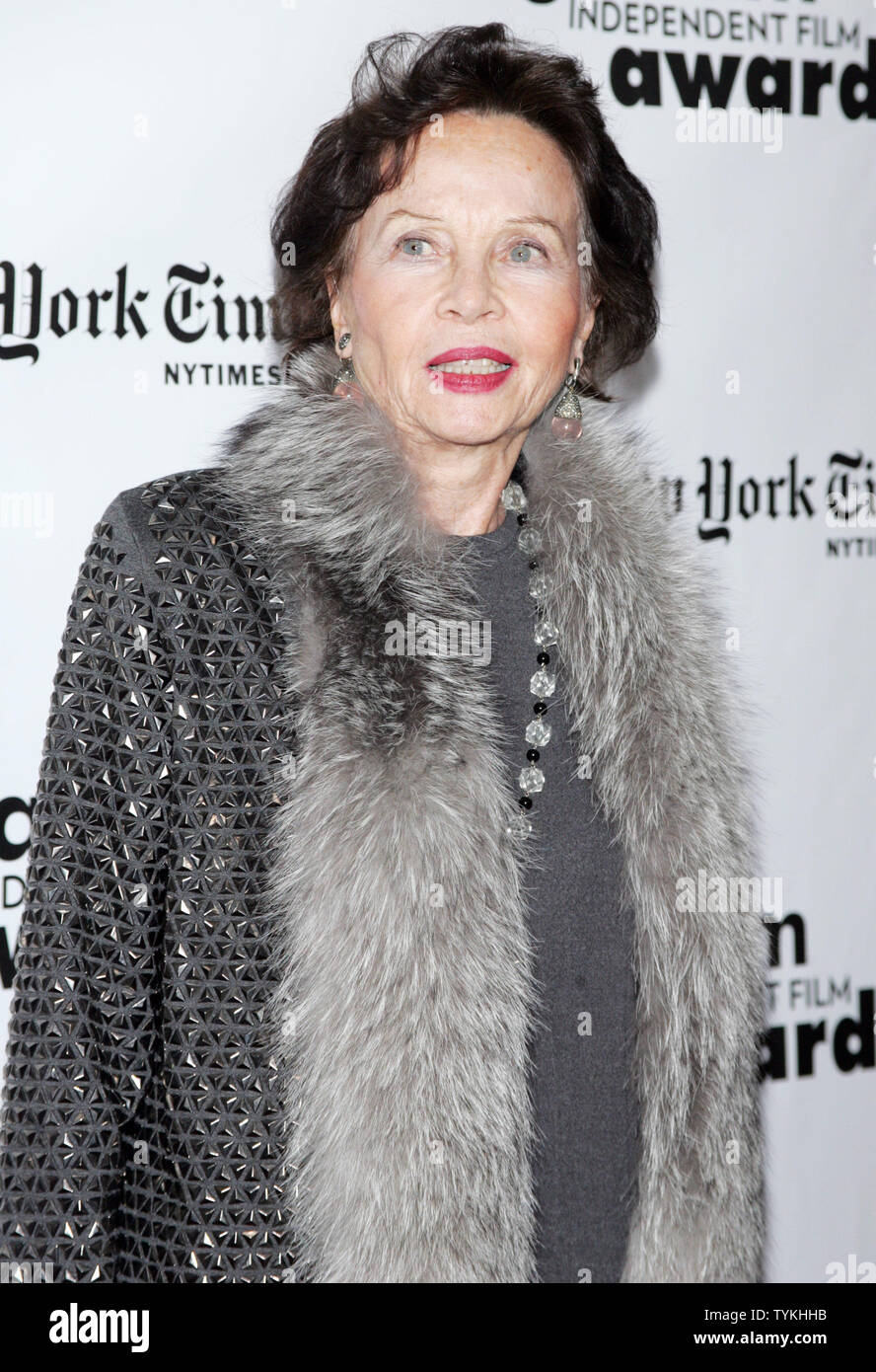 Leslie Caron arrives for the 2009 Gotham Independent Film Awards at ...