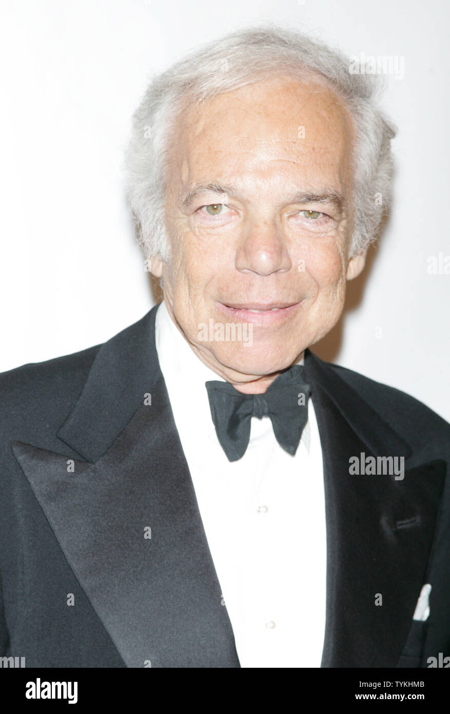 Ralph Lauren arrives for the Museum of the Moving Image Salute to Clint ...