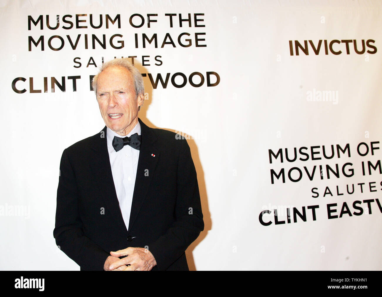 Clint Eastwood arrives for the Museum of the Moving Image Salute to ...