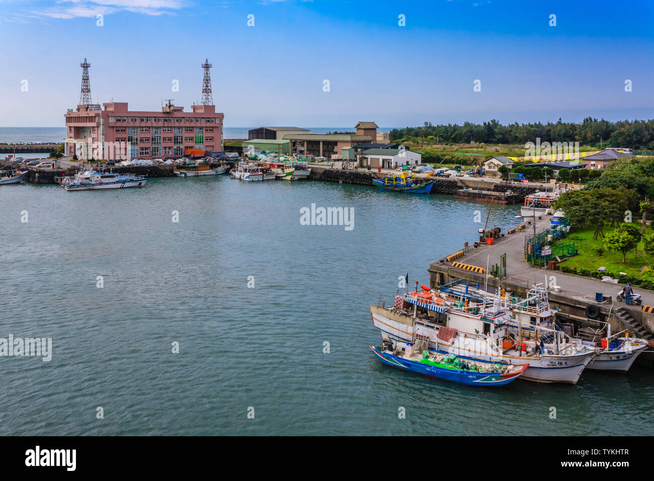 Freshwater Fisherman's Wharf, Taipei, Taiwan Stock Photo - Alamy