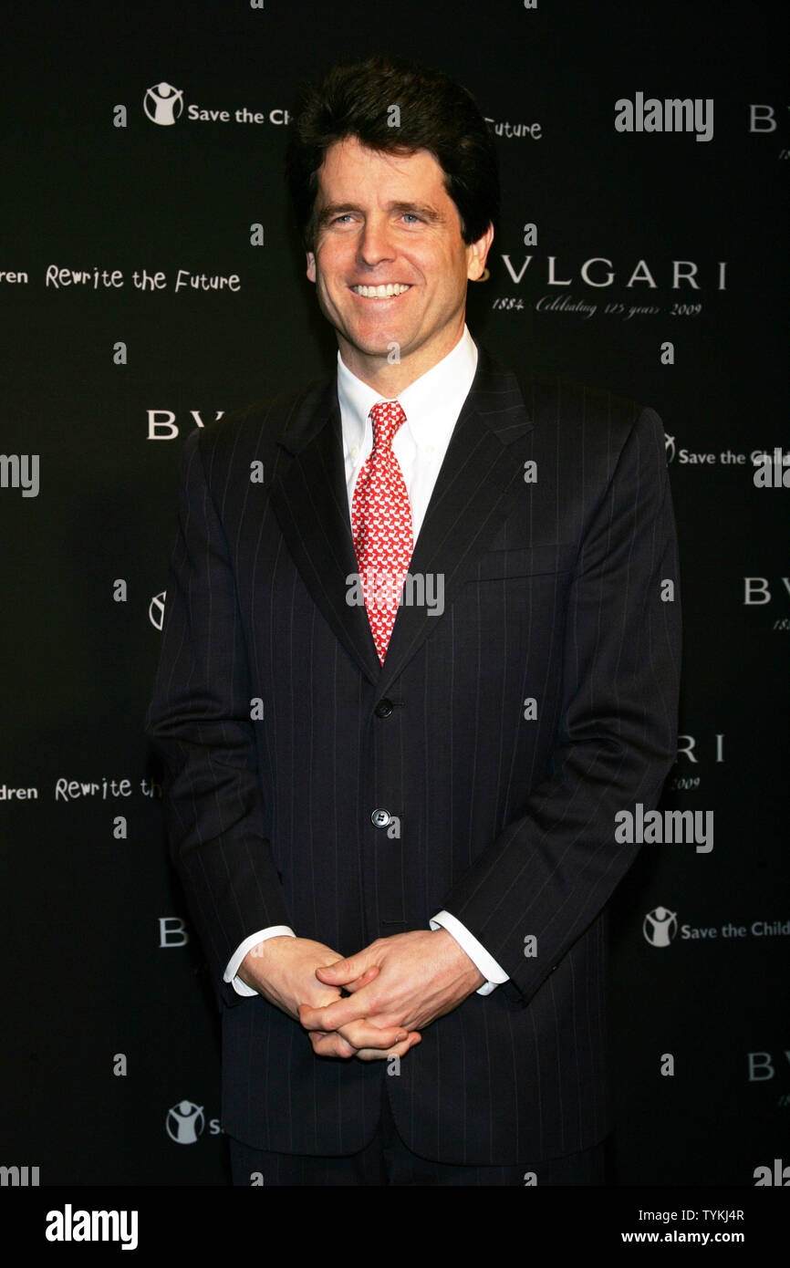 Mark Shriver arrives for the Bulgari 125th Anniversary Auction ...
