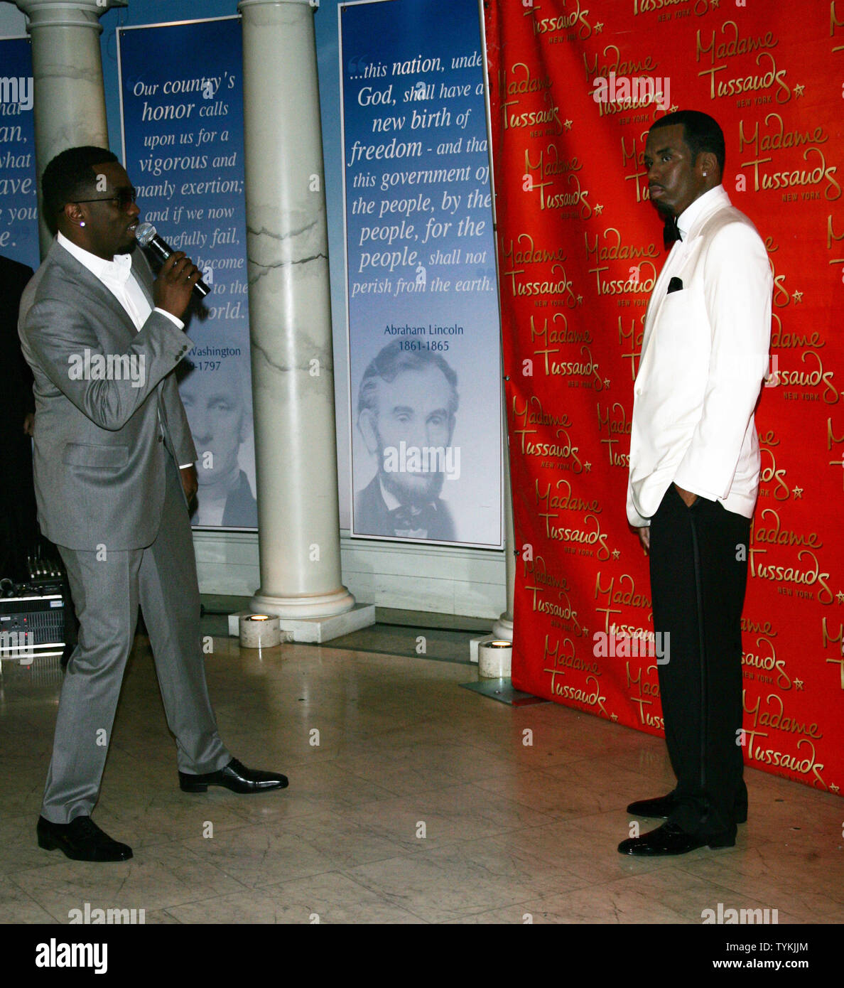 Sean "P. Diddy" Combs unveils his wax figure at Madame Tussauds Wax ...