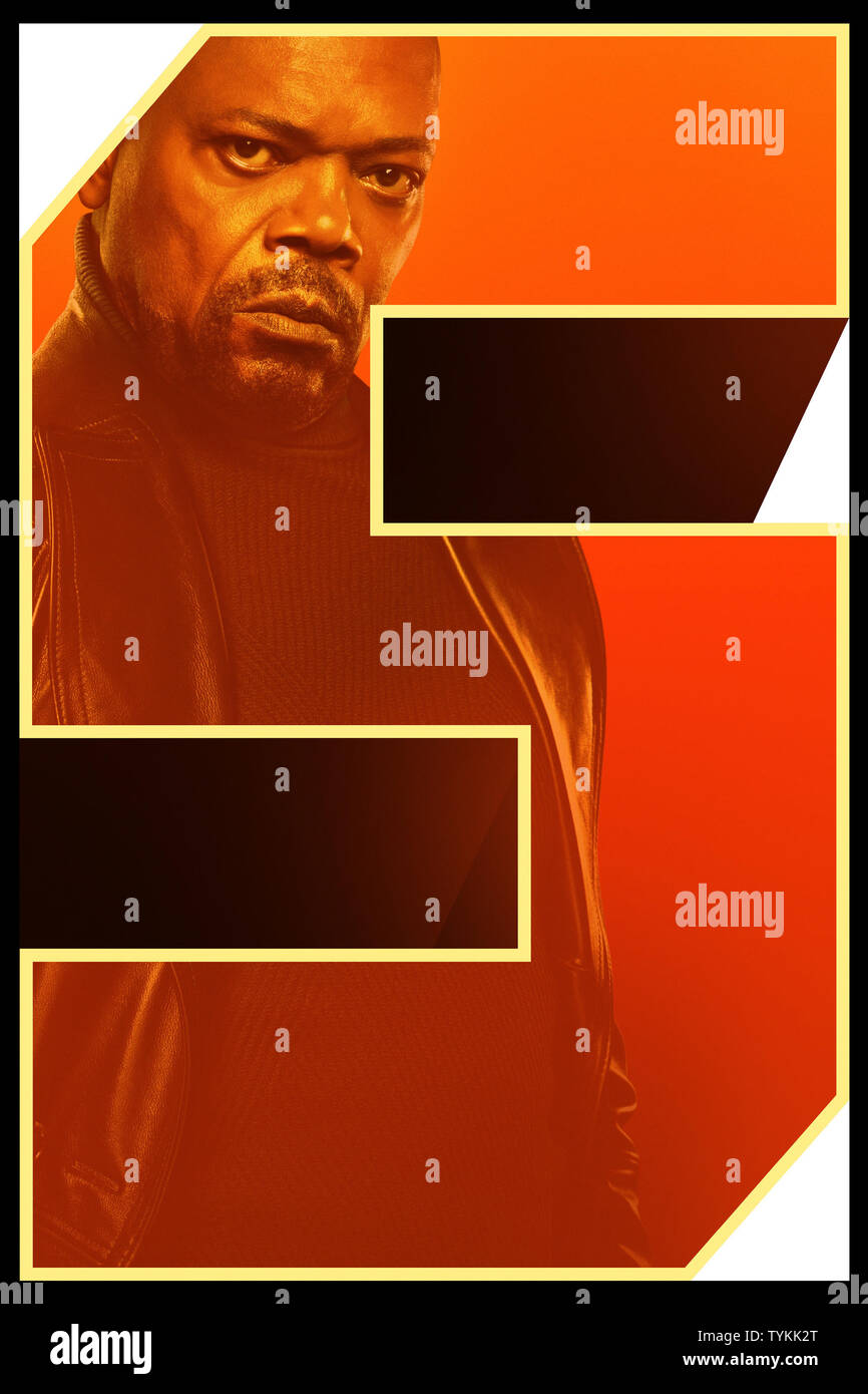 SHAFT, US character poster, Samuel L. Jackson, 2019. © Warner Brothers ...