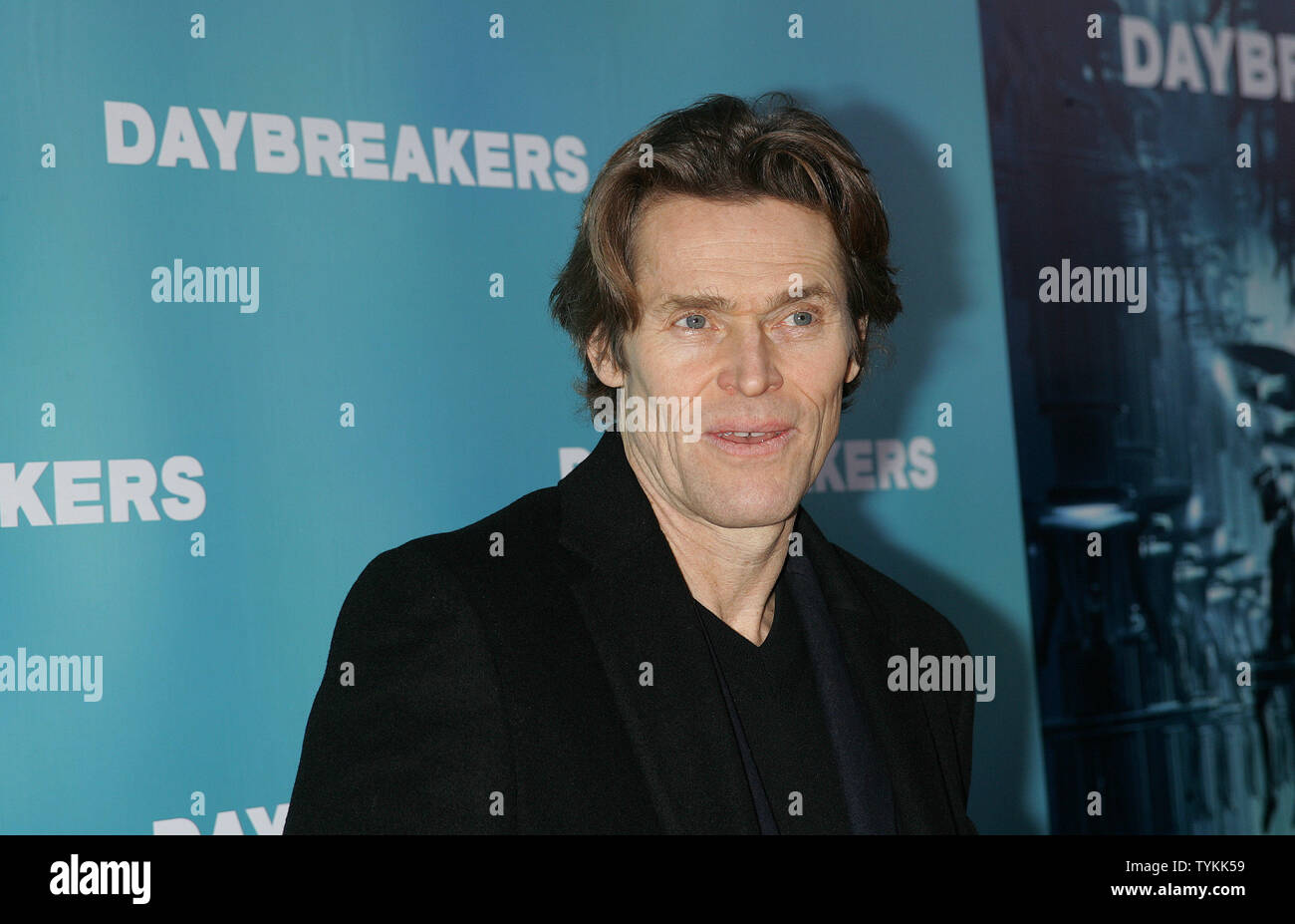 Willem Dafoe arrives for the premiere of "Daybreakers" at the School of ...