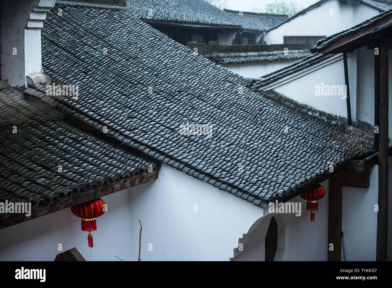 Traditional Hui architecture Stock Photo - Alamy