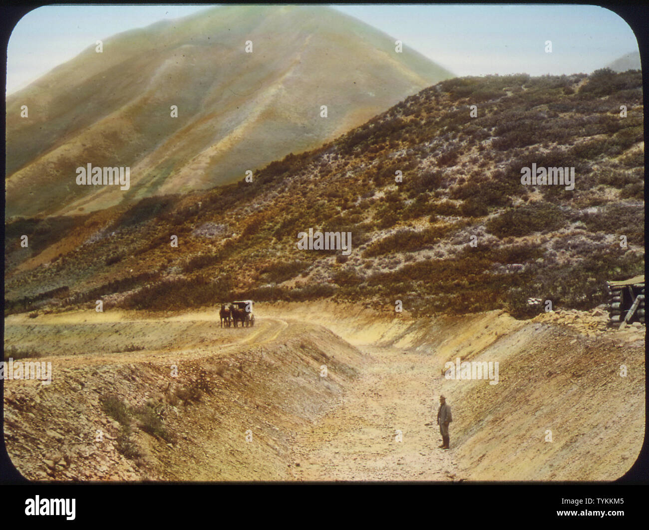 Strawberry Valley Project - Power Canal - Utah Stock Photo - Alamy