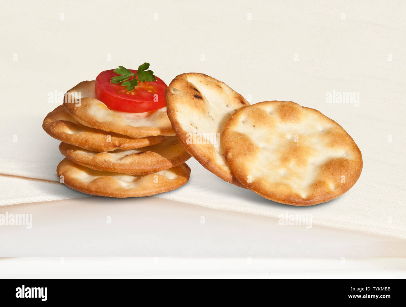 Isolated object cracker appetizer hi-res stock photography and images ...