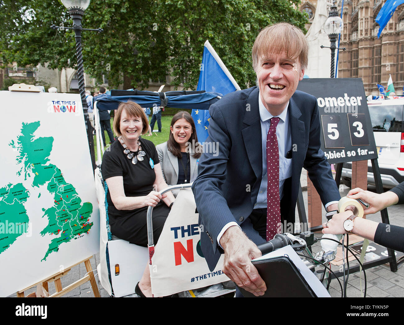 Stephen Timms MP - The Time Is Now Stock Photo - Alamy