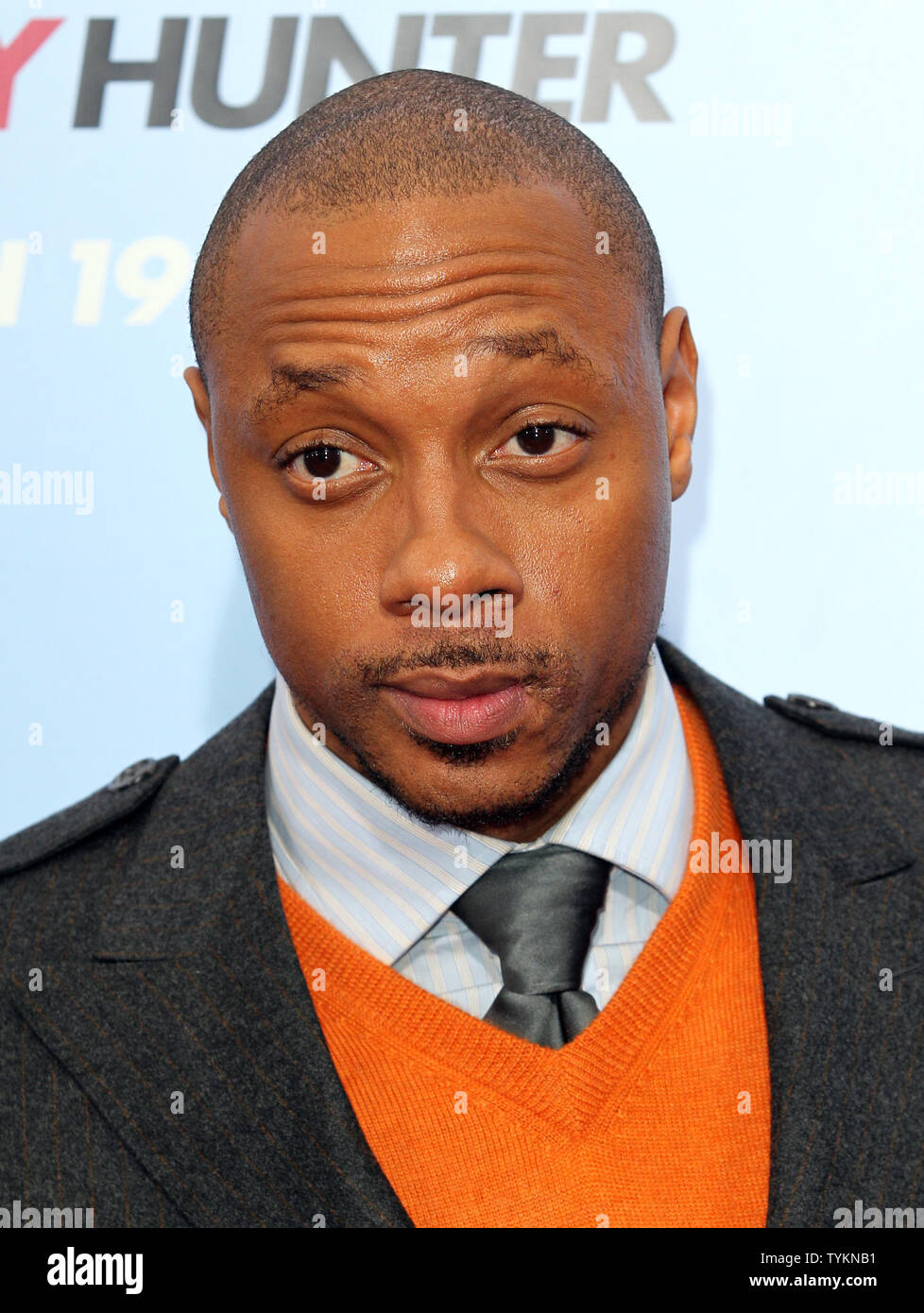 Dorian Missick arrives on the red carpet for the premiere of The Bounty ...