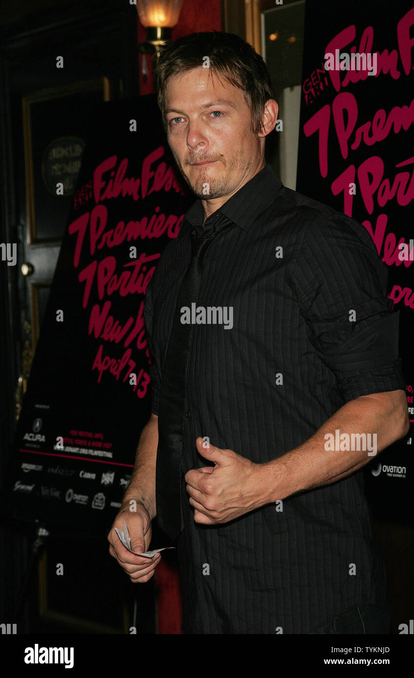 Norman Reedus arrives for the Gen Art Film Festival Opening Night ...