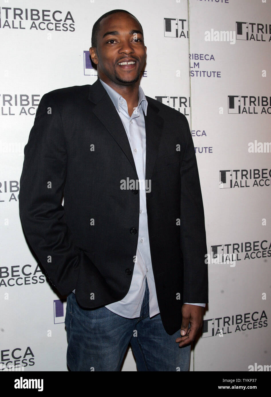 Anthony Mackie arrives at the Tribeca Film Institute's "Tribeca All ...