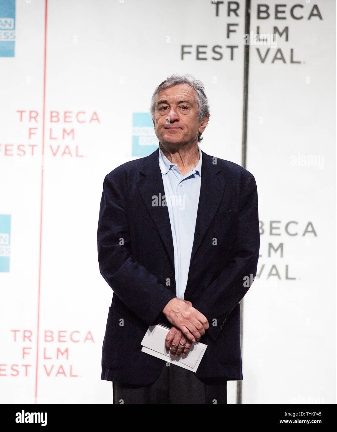 Robert DeNiro attends the Tribeca Film Festival Opening Press ...