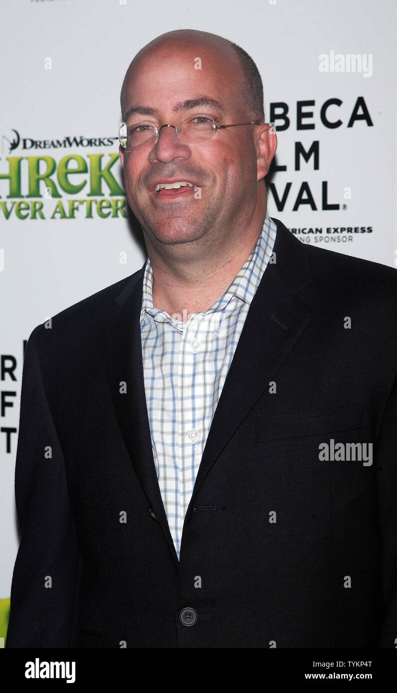 Jeff Zucker arrives for the Tribeca Film Festival opening night ...