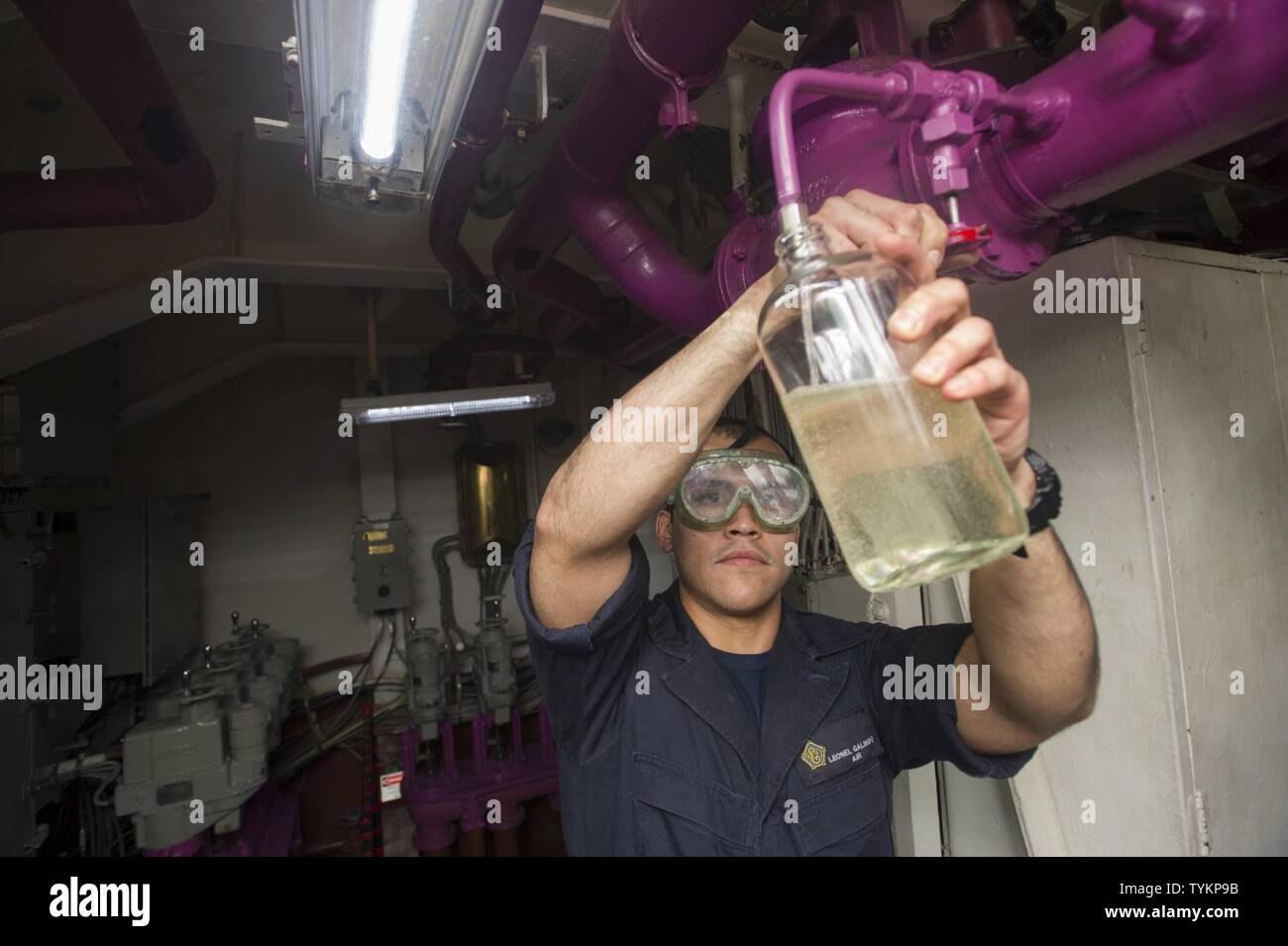 GULF (Nov. 15, 2016) Seaman Leo Galinda, from Tuscaloosa, Ala ...