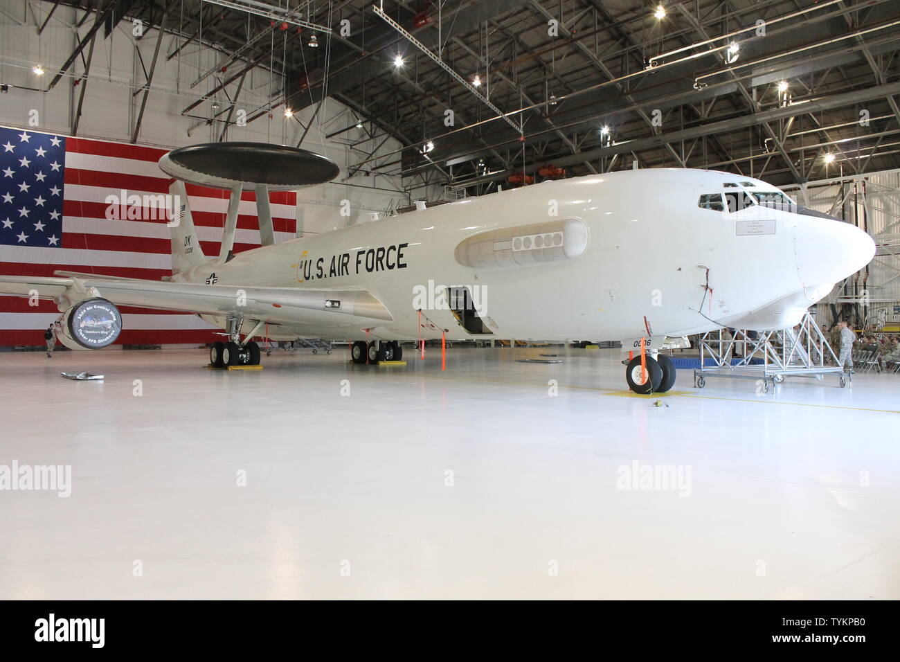 The 965th Airborne Air Control Squadron had an Airborne Warning and ...