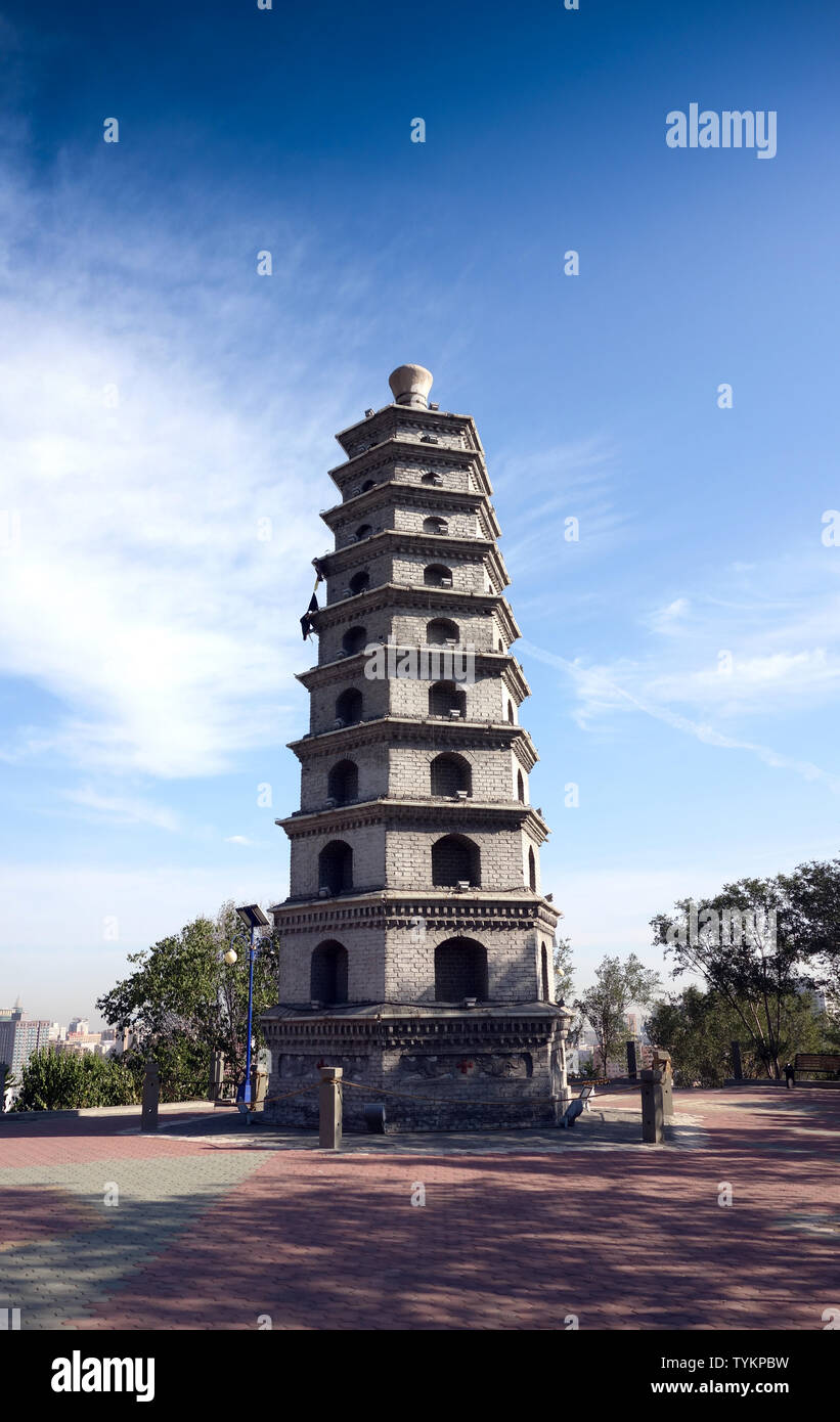 The demon tower Stock Photo - Alamy