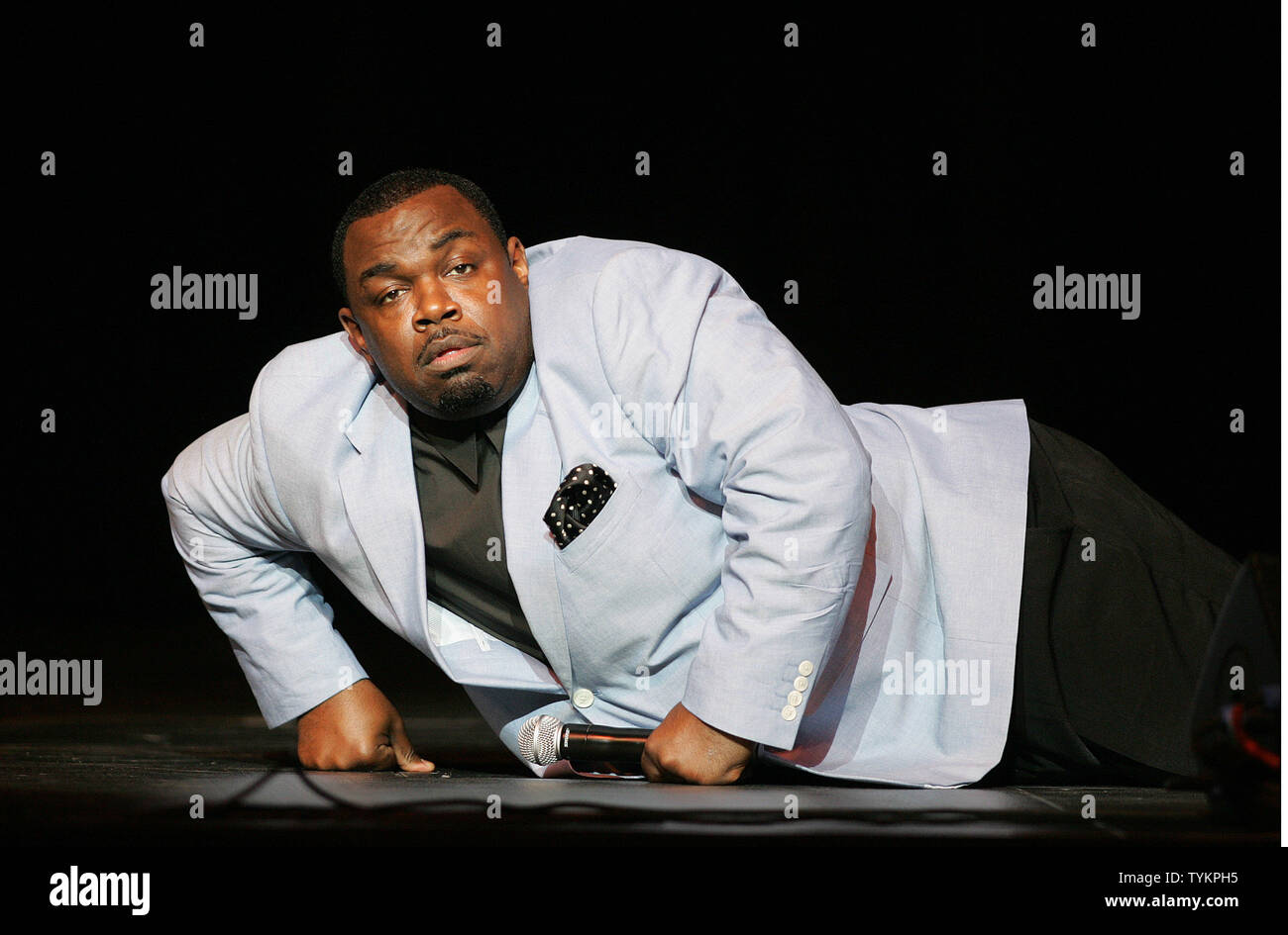 Rodney Perry performs his comedy routine at the Theater at Madison ...