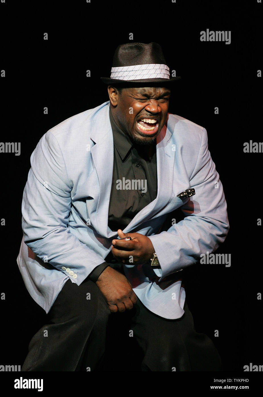 Rodney Perry performs his comedy routine at the Theater at Madison ...