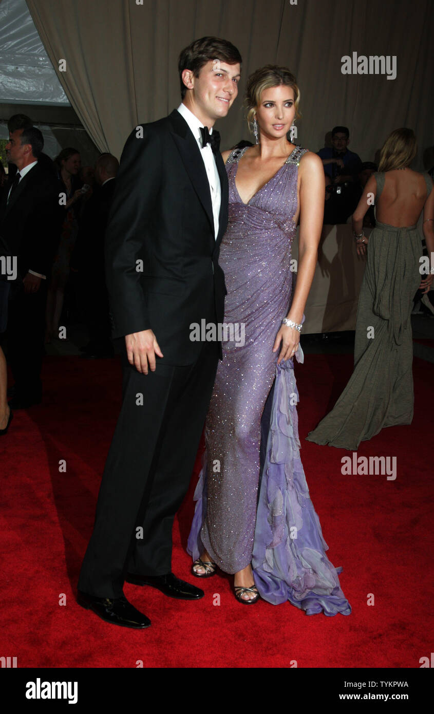 Ivanka Trump and husband arrive for the Metropolitan Museums of Art's ...