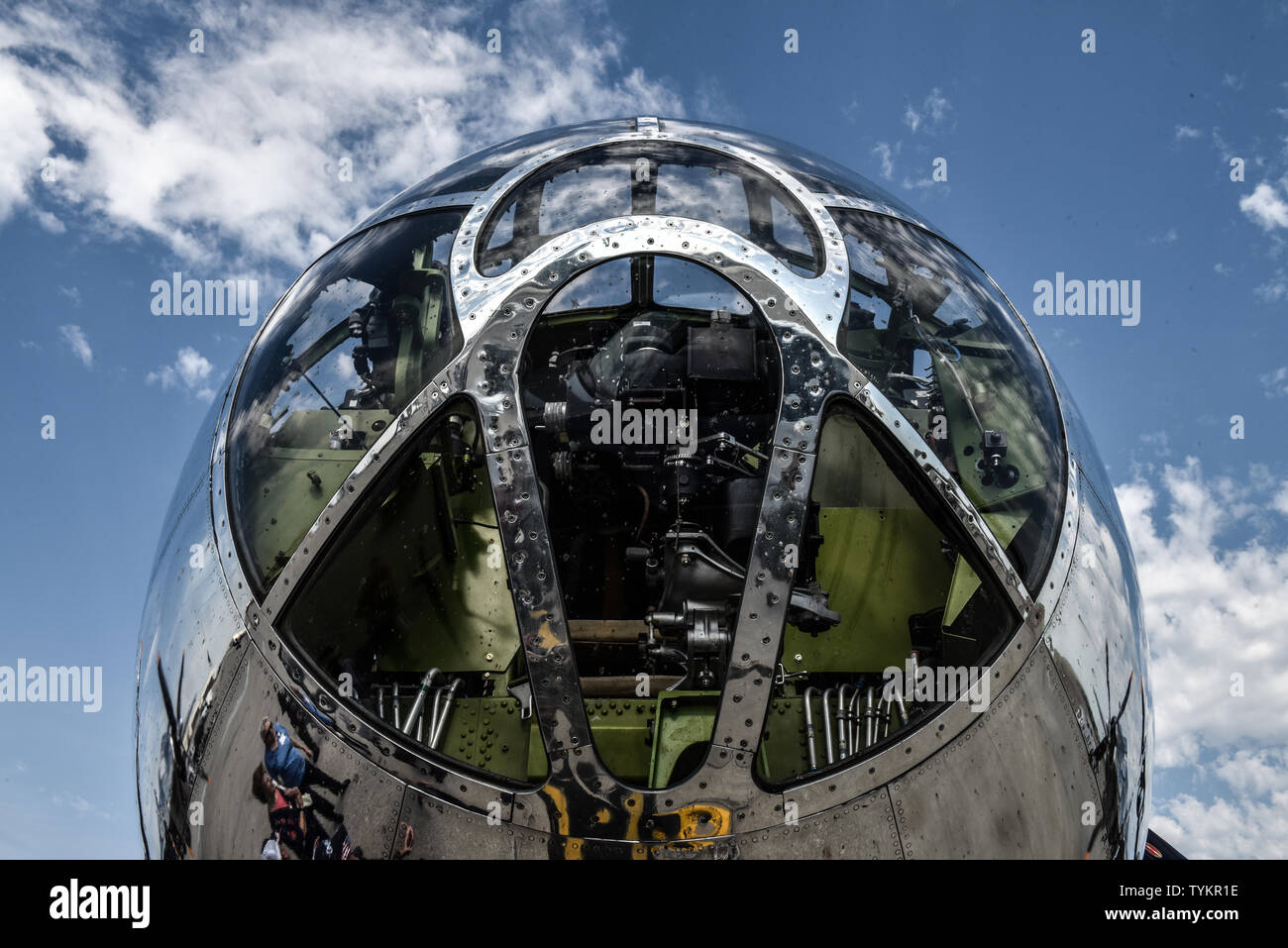 The B-29 Superfortress called "Doc" stands as static display for the ...