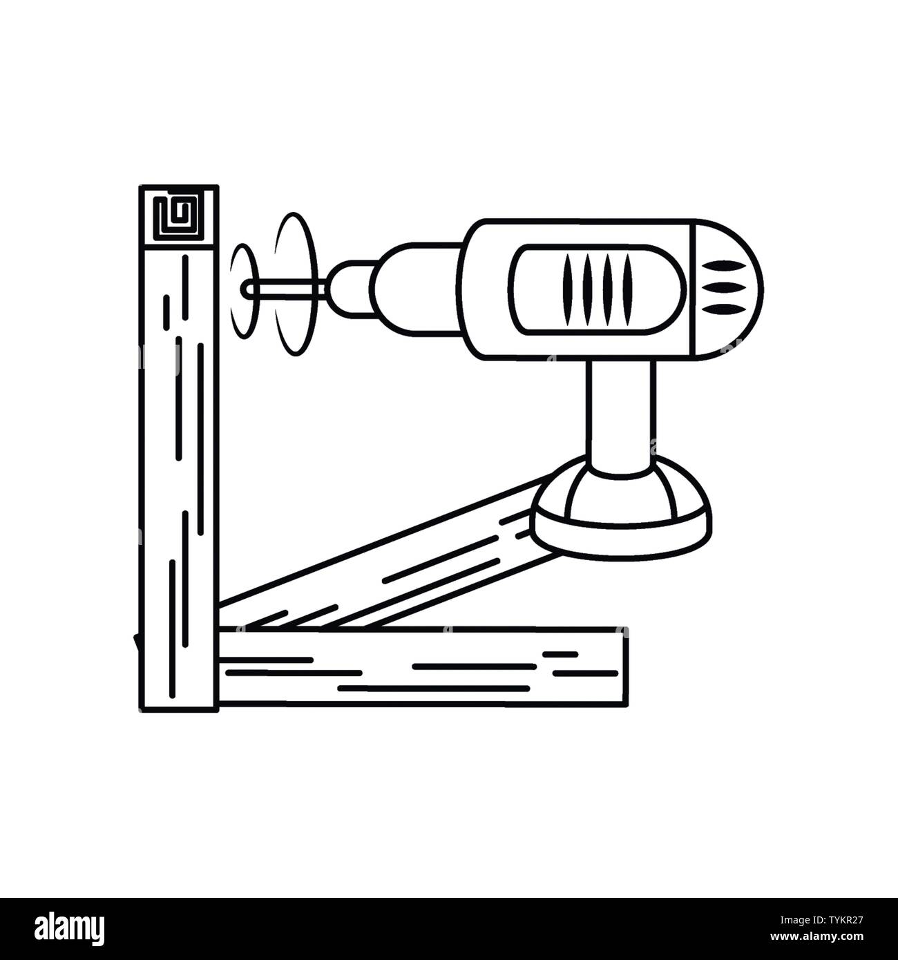 Wood and tool design, under construction work repair progress ...