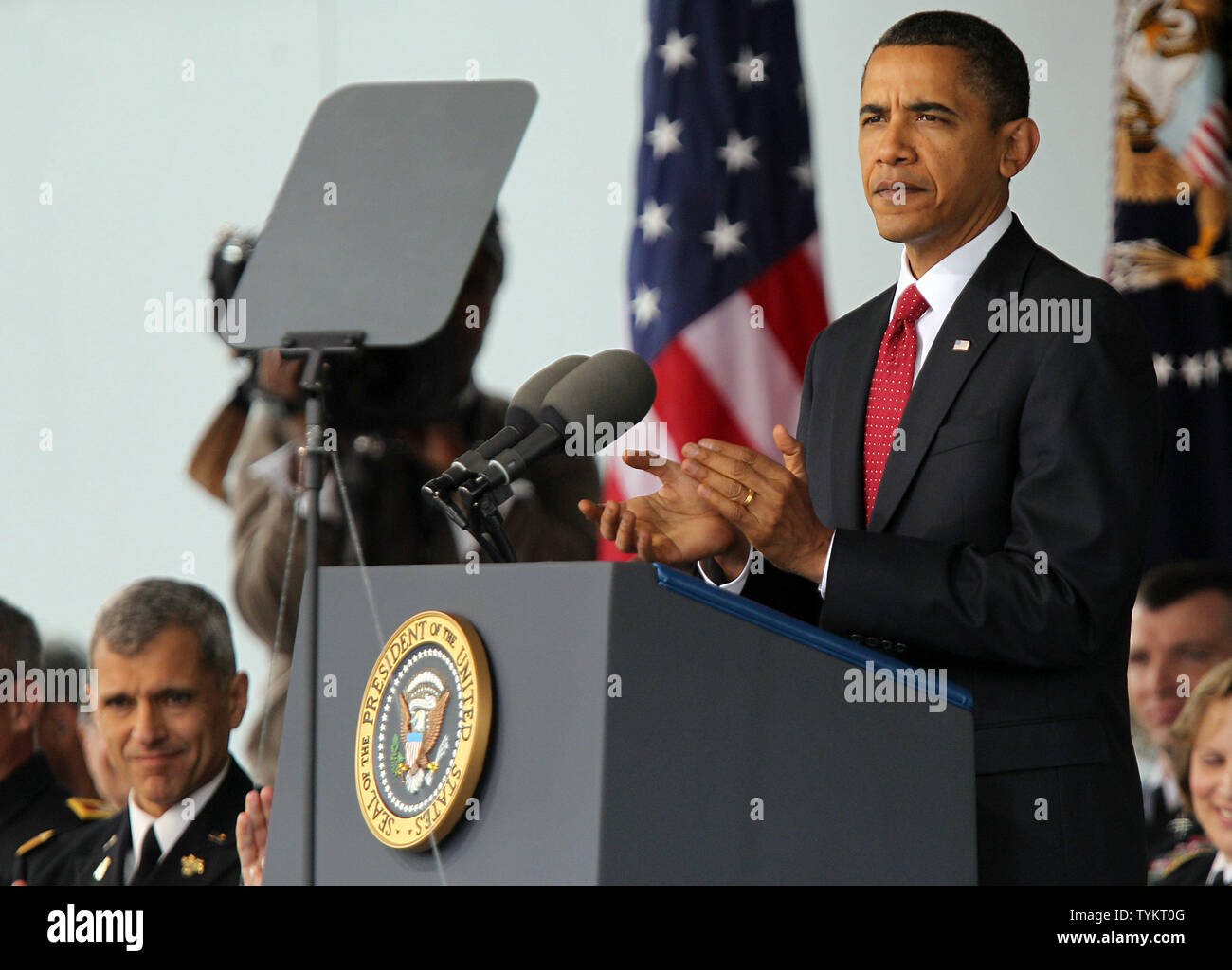 United States President Barack Obama speaks at a graduation ceremony in ...