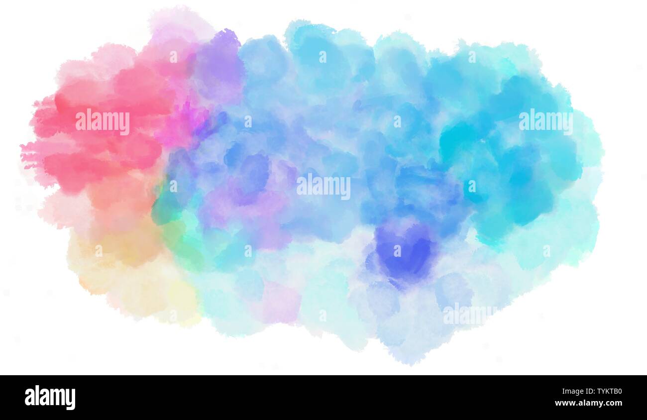 powder blue, sky blue and medium turquoise watercolor graphic ...