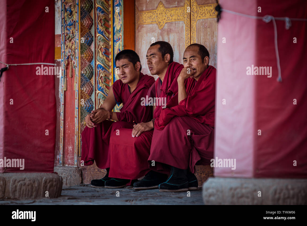Labrang temple hi-res stock photography and images - Alamy