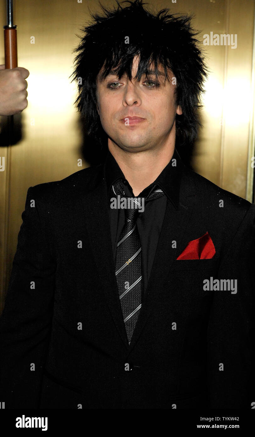 Billie Joe Armstrong arrives at the 2010 Tony Awards at Radio City ...