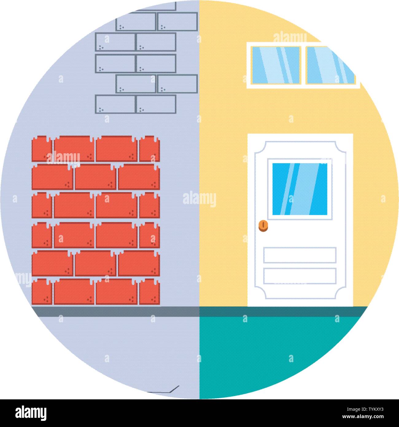 house design, under construction work repair progress reconstruction ...