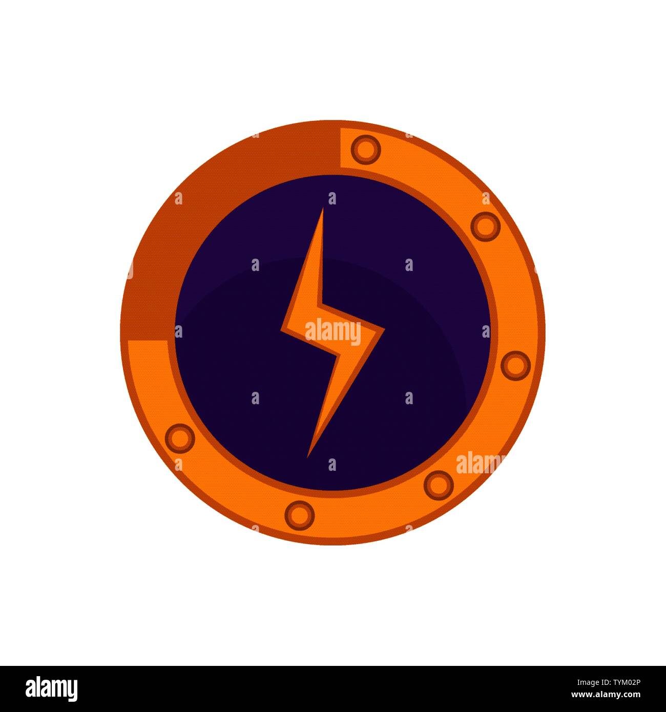 Isolated video game energy progress bar - Vector Stock Vector Image ...