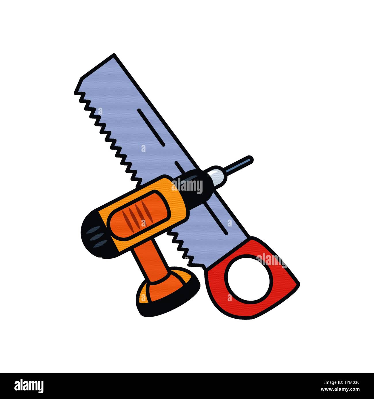 Tools design, under construction work repair progress reconstruction ...