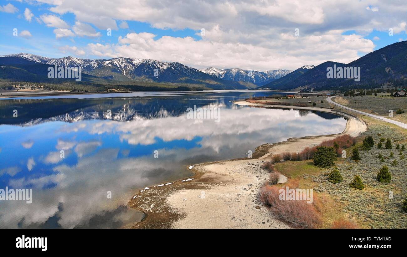 Hebgen Lake, North of Yellowstone National Park. Many uses for this ...