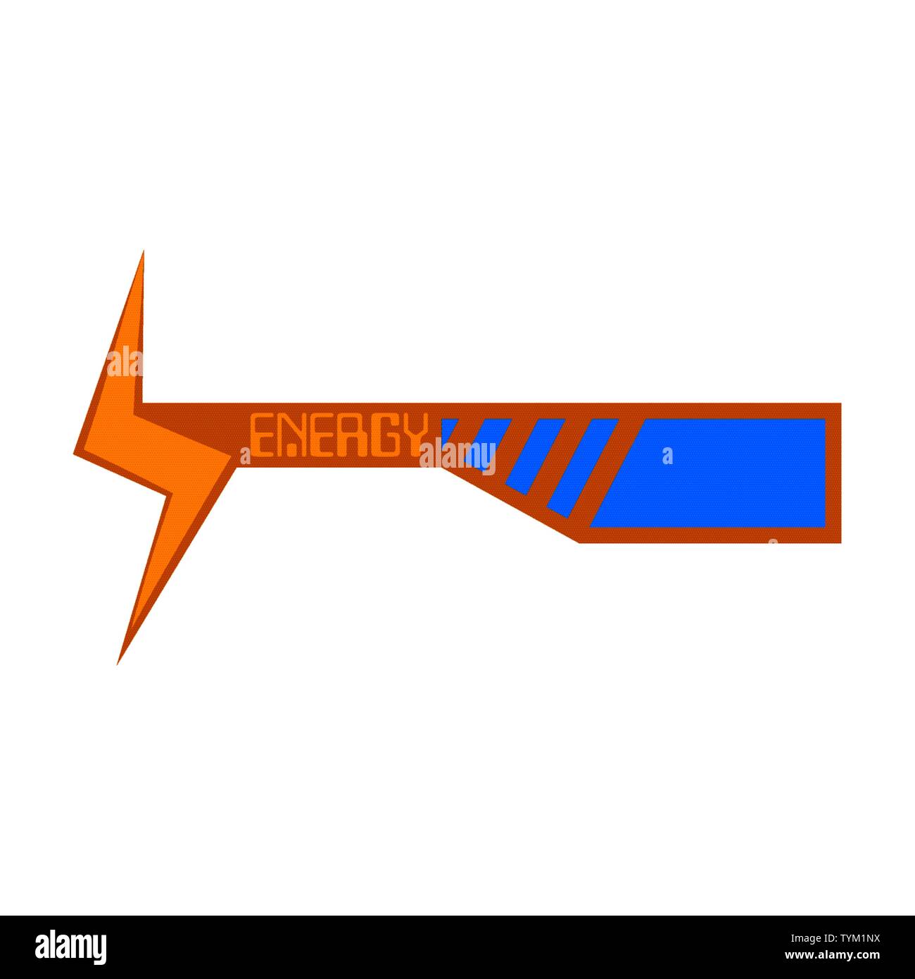 Isolated video game energy progress bar - Vector Stock Vector Image ...