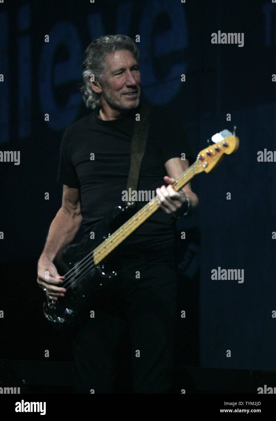 Roger Waters performs in concert at Madison Square Garden in New York ...