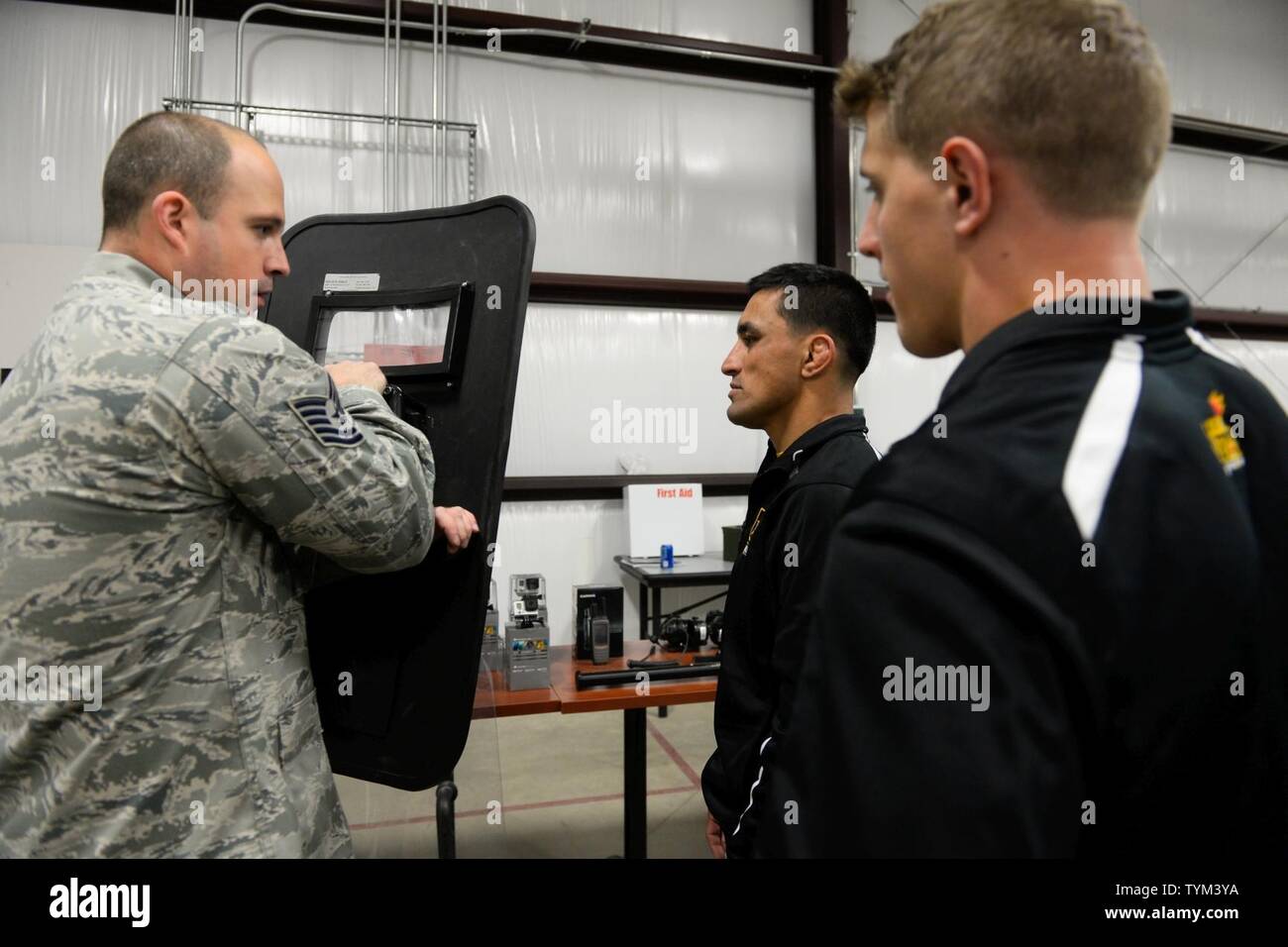 SCHRIEVER AIR FORCE BASE, Colo. -- Wrestlers from the Air Force and ...
