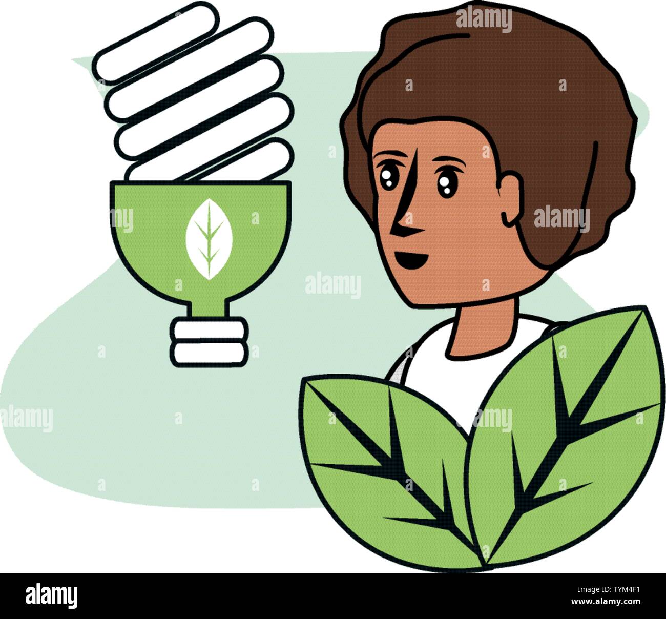 Avatar woman design, Sustainability eco friendly green recycle ecology ...