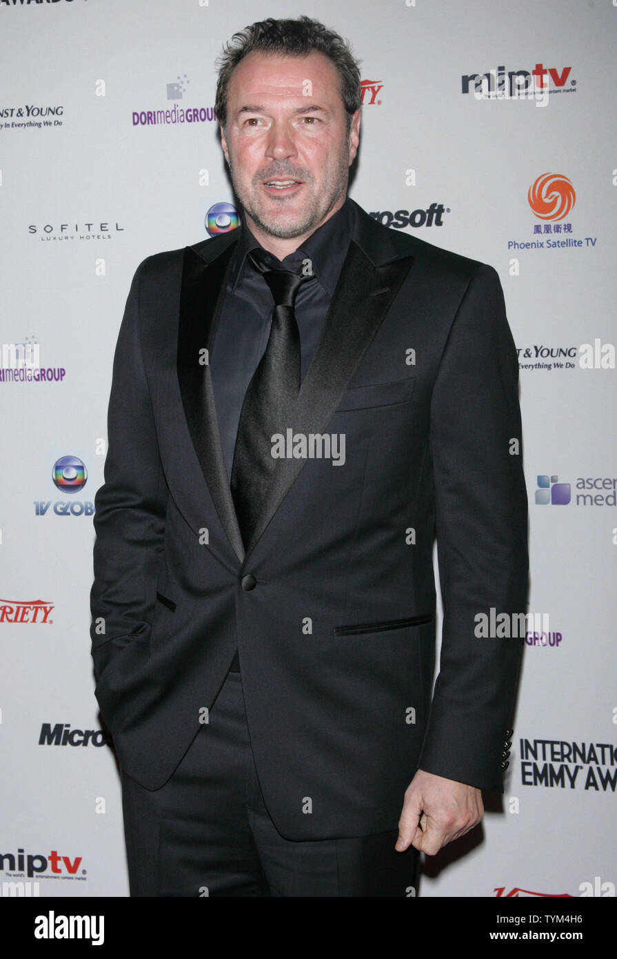 Sebastian Koch arrives for the 38th International Emmy Awards at the ...