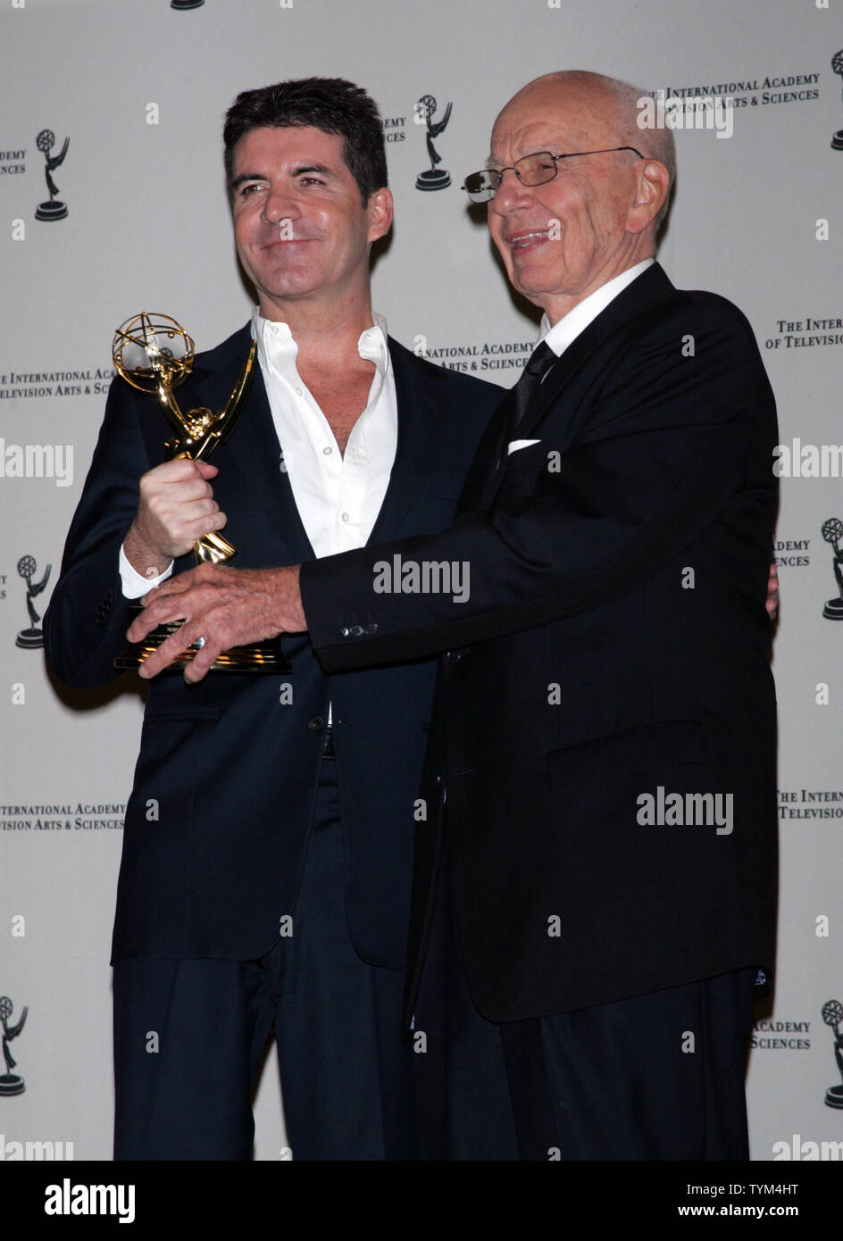 Simon cowell and rupert murdoch hi-res stock photography and images - Alamy
