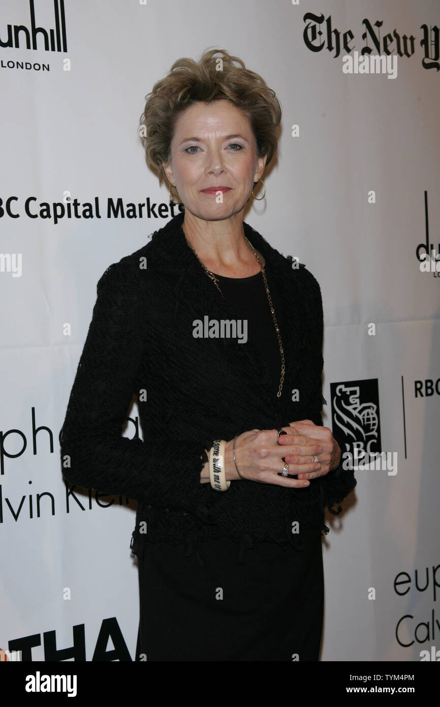 Annette Bening arrives for the 20th Anniversary of the Gotham ...