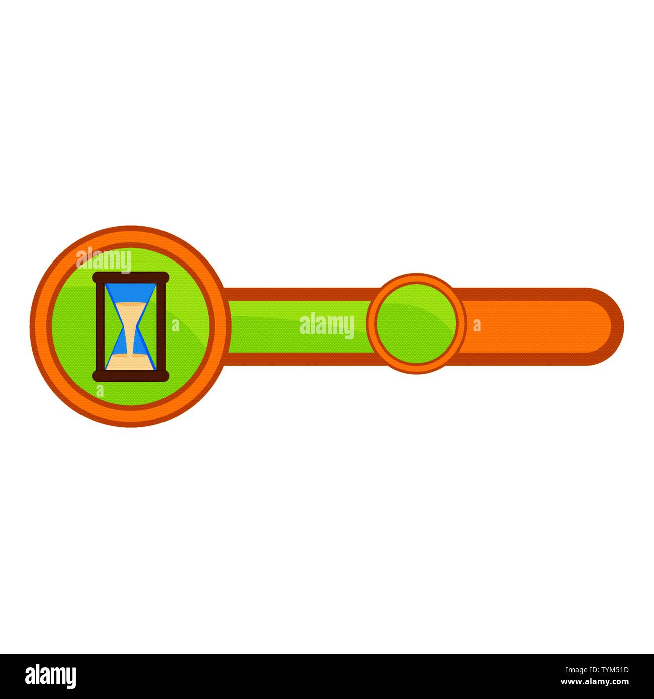 Hourglass clip art cartoon illustration hi-res stock photography and ...