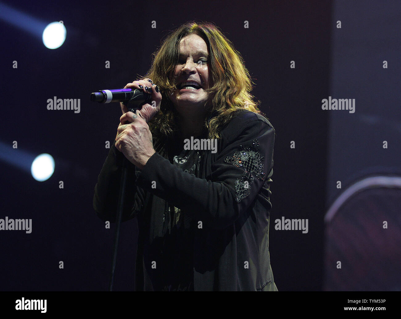 Ozzy Osbourne performs in concert at Madison Square Garden in New York ...